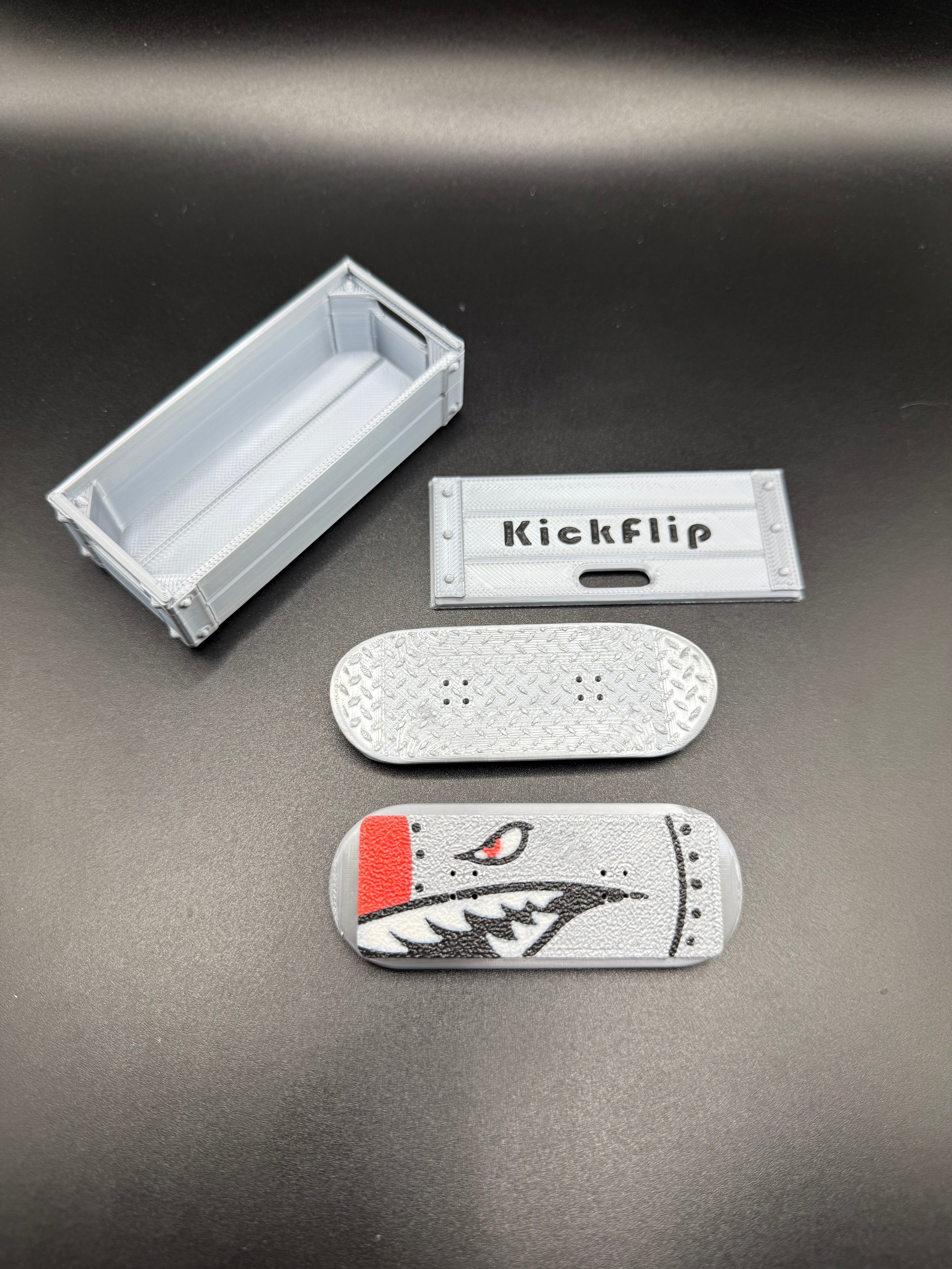 Flying Tiger Magnetic Slider – Custom Colour Kickflip Fidget Toy with ...