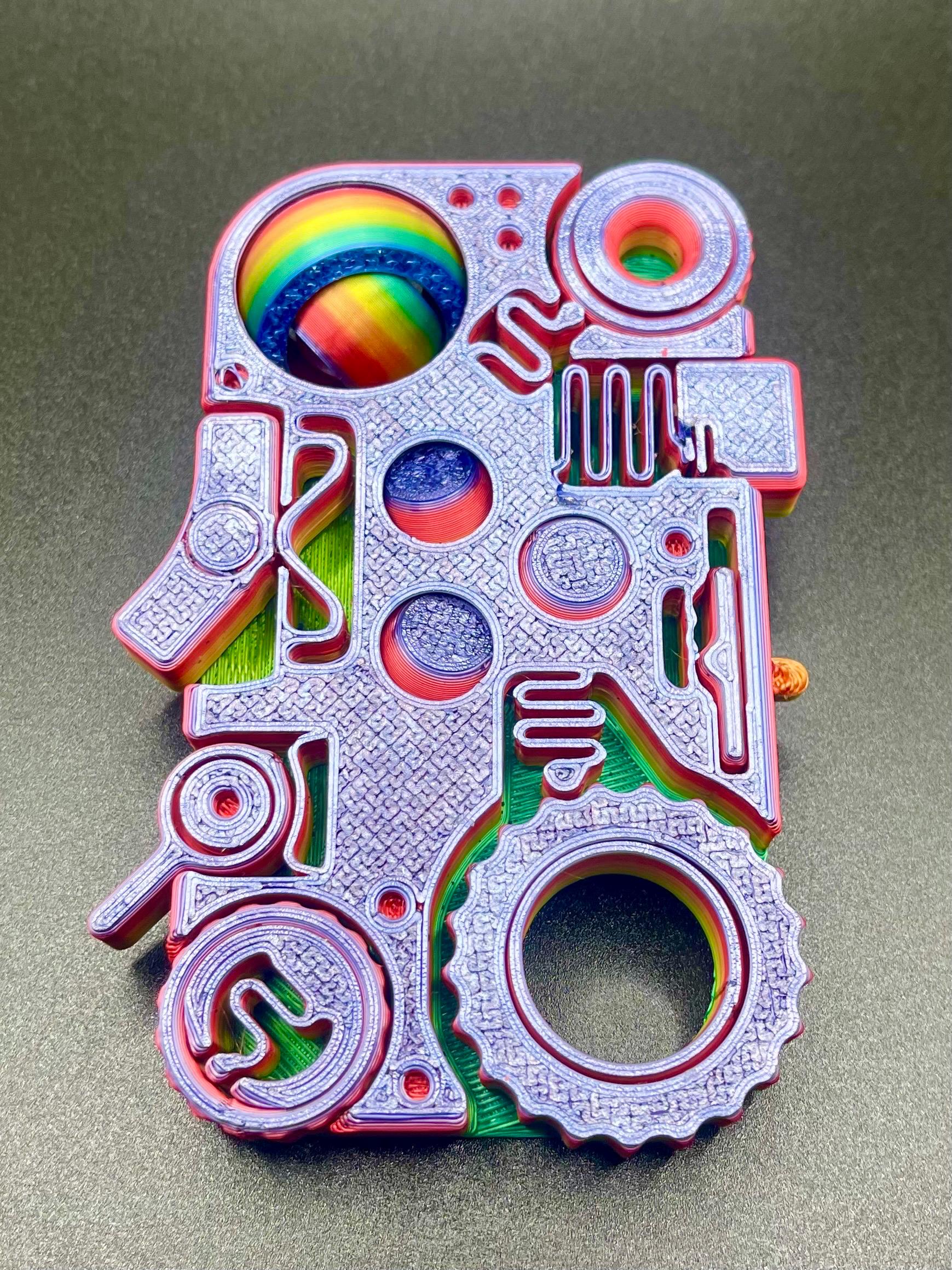 12-in-1 Sensory Fidget Toy: Ultimate Relief Gadget